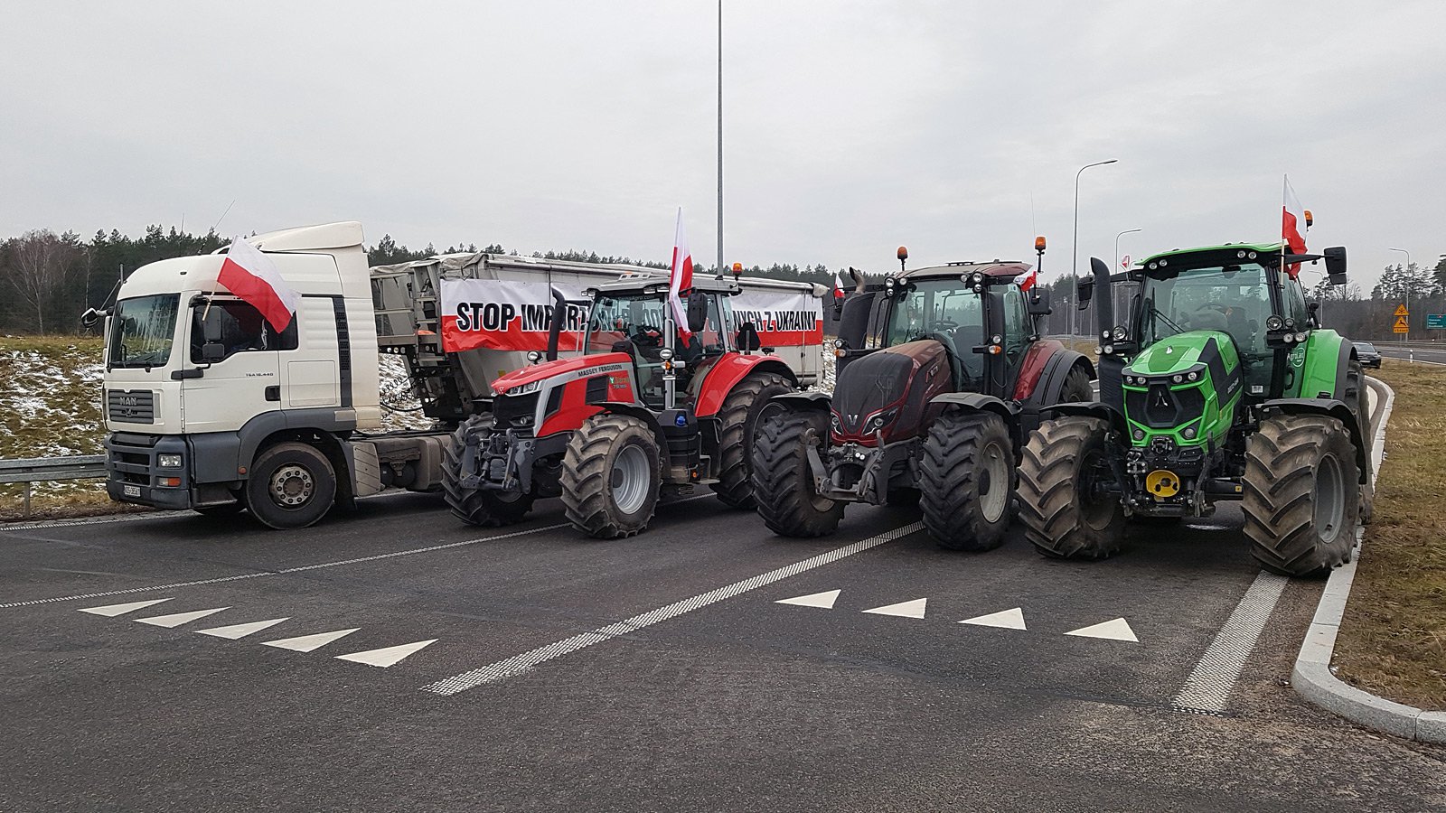Rolnicy chcieli zablokować centrum... - Olsztyn